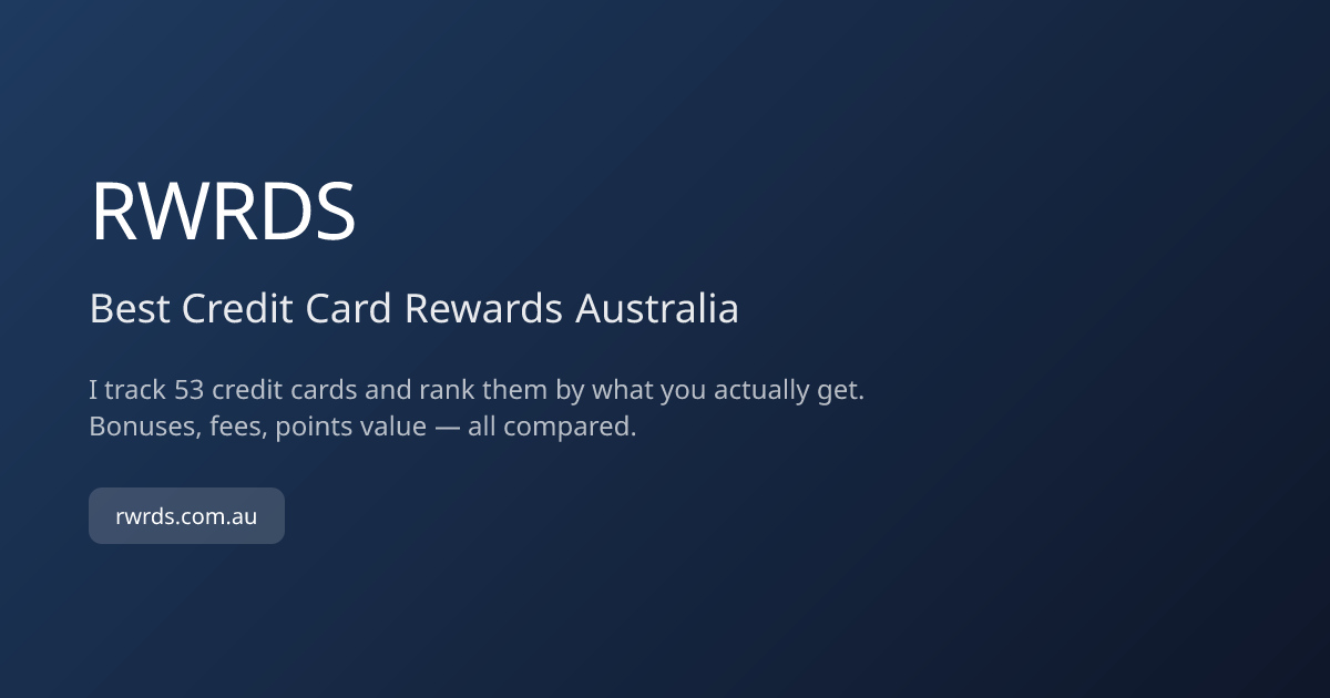 Best Credit Card Rewards Australia 2026